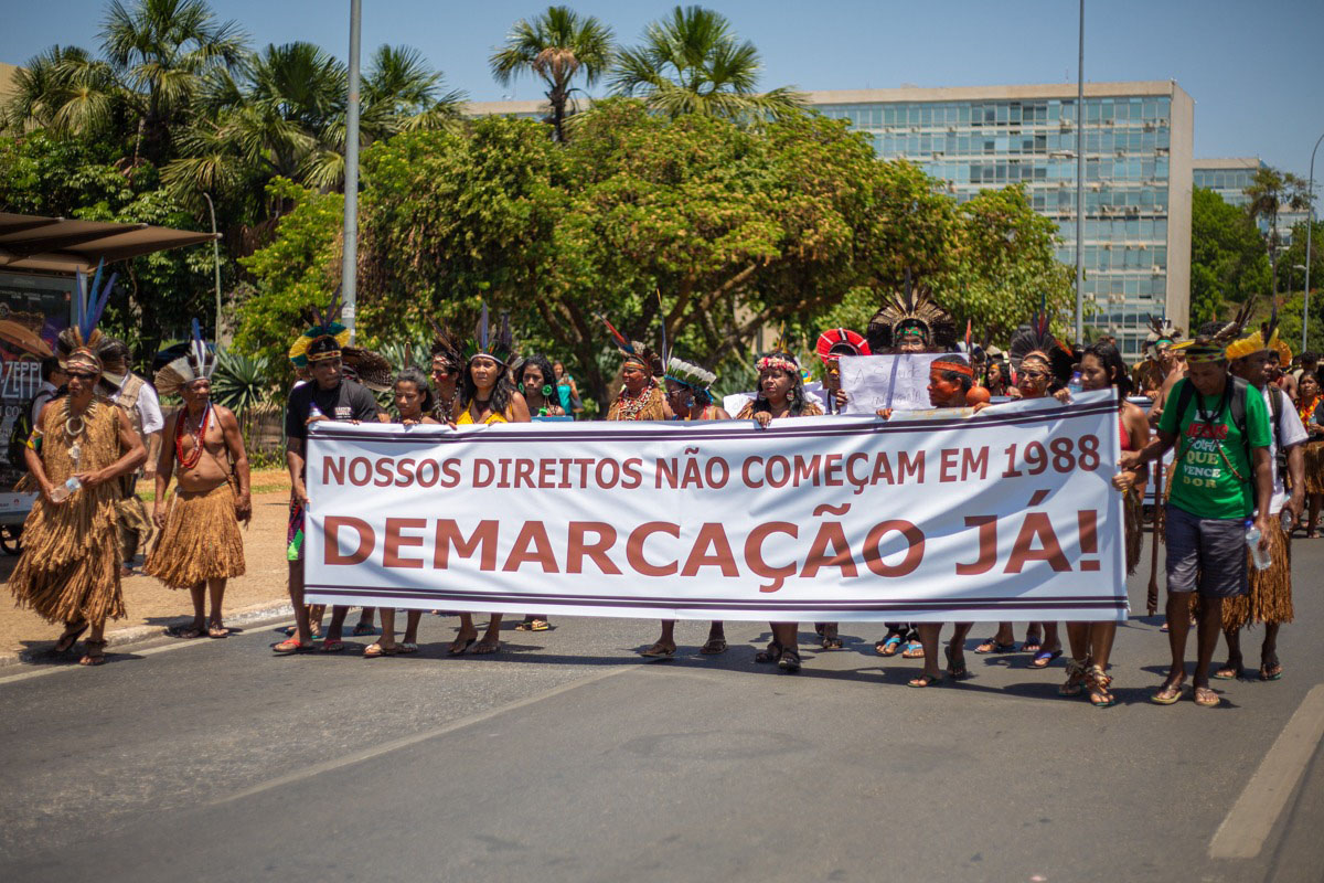 Indígenas Preparam Acampamento Em Brasília Para Retomar Luta Contra O